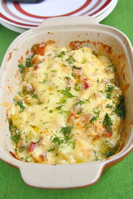 Картофи с бекон и топено сирене Гответе с мен Рецепт Болгарские рецепты Рецепты