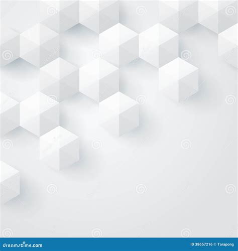 White Geometry Vector Background Royalty Free Stock Image Image