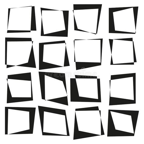 Distorted Border Vector Stock Illustrations 24187 Distorted Border