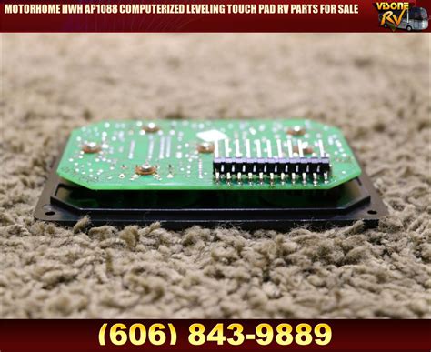 RV Components MOTORHOME HWH AP1088 COMPUTERIZED LEVELING TOUCH PAD RV PARTS FOR SALE Leveling
