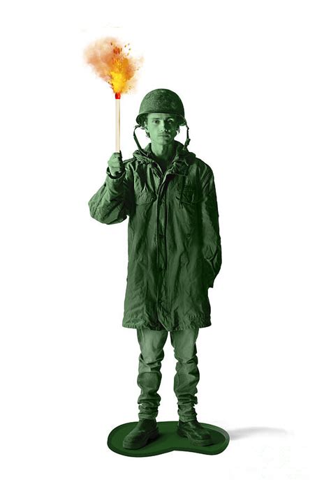 Matchstick Army Man Photograph By Jorgo Photography Fine Art America
