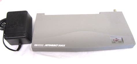 USED Genuine HP Jetdirect 500x External Ethernet Print Server With