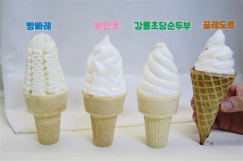 편의점 소프트콘 아이스크림 4종 비교 살살 녹네 비얀코 강릉초당순두부빵빠레끌레도르 네이버 블로그