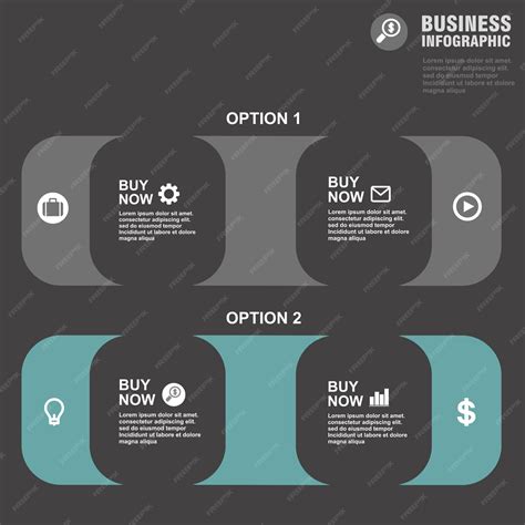 Premium Vector Conceptual Vector Design Template Infographics Element