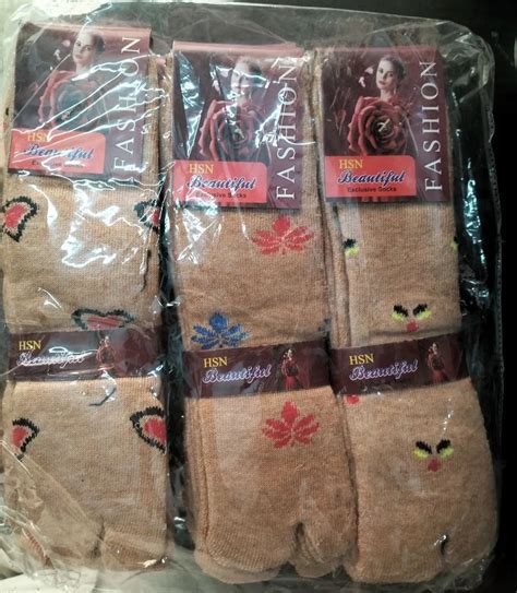 Printed Women Terry Socks Quarter Length Winter At ₹ 145dozen In New