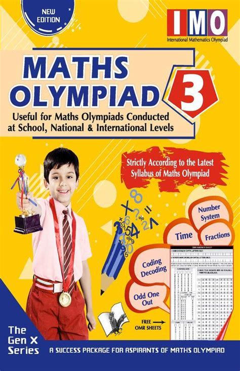 Bookscape Buy International Maths Olympiad Class 3 With Omr Sheets