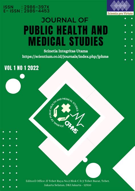 Vol 1 No 1 2022 Journal Of Public Health And Medical Studies
