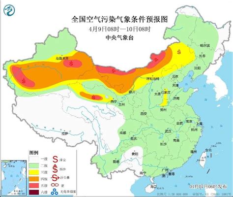 中央气象台：未来十天冷空气影响频繁 9日起沙尘天气将卷土重来地区内蒙古降水