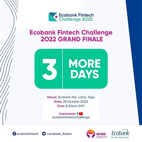 The Ecobank Fintech Challenge On Linkedin Ecobankfintech2022