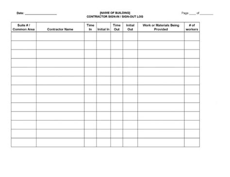 Ham Radio Logging Excel Spreadsheet Intended For Template Ideas Sign In Log Sheet
