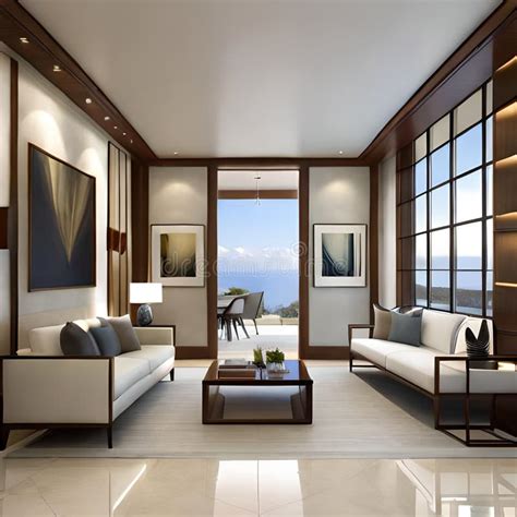Creative 3d Rendering Of Modern House Picture Is Ai Generated