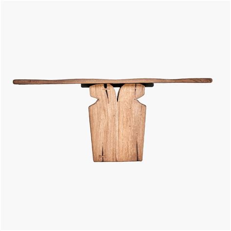 Buy Online Lyre Console Tablebrownwood Marina Home Interiors Oman