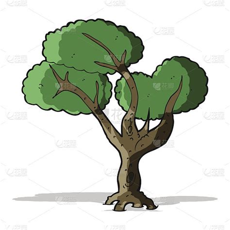 卡通树