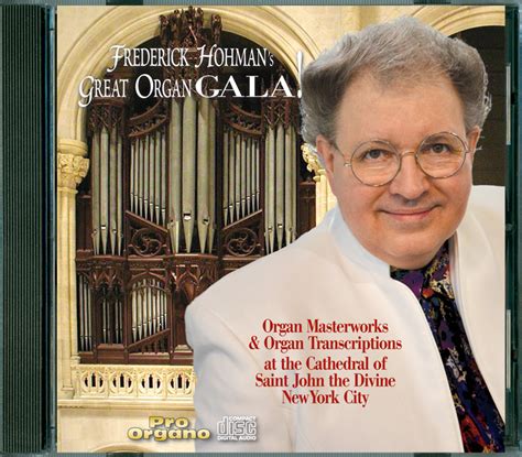 Frederick Hohmans Great Organ Galacompact Disc Frederick Hohman