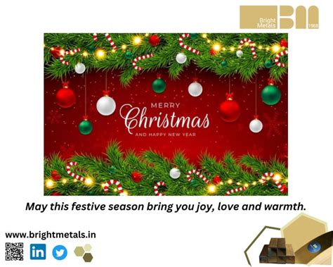 Bright Metals On Linkedin Brightmetals Merrychristmas Christmasjoy