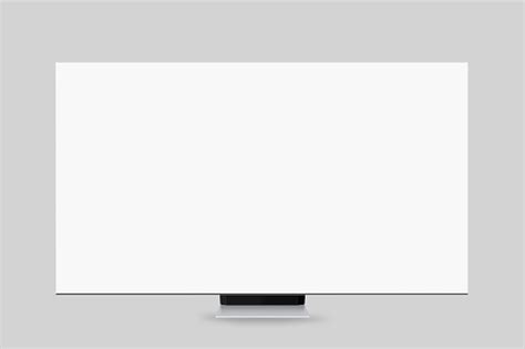 Tv 평면 스크린 Lcd 또는 올레드 플라즈마 텔레비전 흰색 빈 모니터 와이드 스크린에 대한 스톡 사진 및 기타 이미지