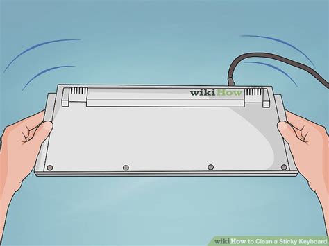How To Clean A Sticky Keyboard Steps With Pictures WikiHow