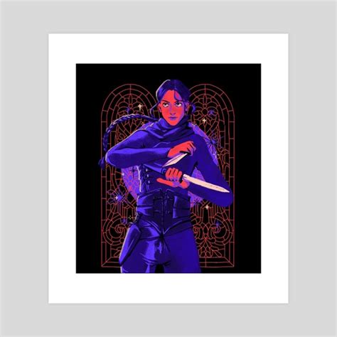 Six Of Crows Inej Ghafa An Art Print By Kat Inprnt