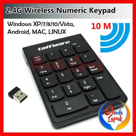 Jual Numeric Keypad Wireless Keyboard Usb Numeric Numpad Bluetooth