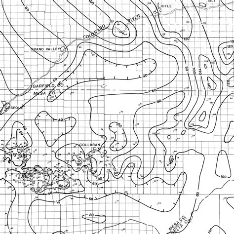 Of 82 01 Coal Bed Methane Potential Of The Piceance Basin Colorado