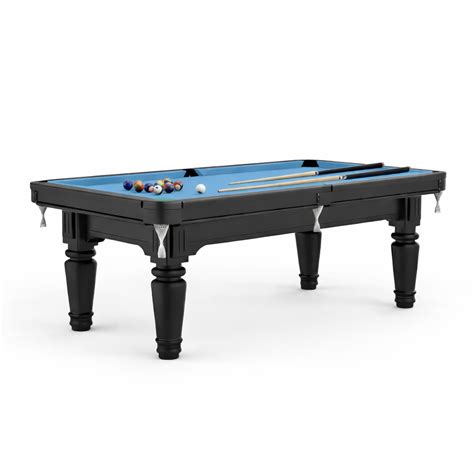Cambridge Slate Pool Table 7ft 8ft Solid Timber Pool Table Blue Fe