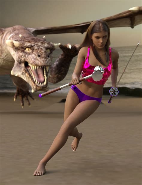 Atg Running And Jumping Poses For Genesis 9 8 And 8 1 Female 2025