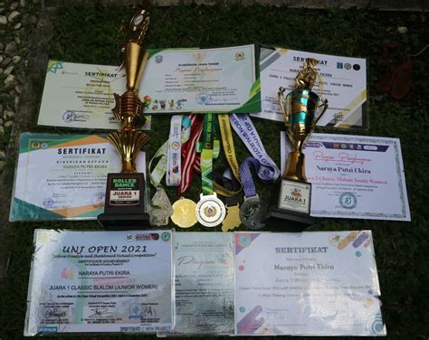 Naraya Putri Ekira Atlet Cilik Sepatu Roda Freestyle Kota Malang Yang