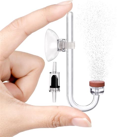 Amazon Com Clscea Aquarium Glass CO2 Diffuser Nano Atomizer Without U Tube Common Version