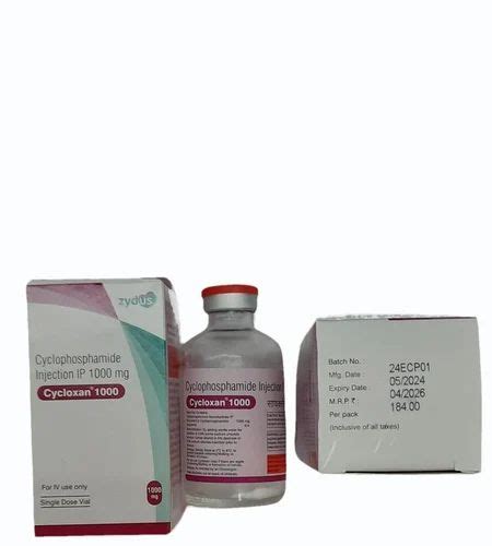 Cycloxan 1000 Mg Injection At Rs 129vial Cycloxan Injection In