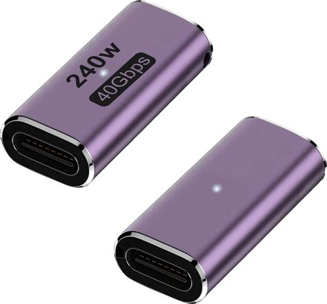 Amazon AreMe 240W USB C Adapter 2 Pack USB Type C Female To
