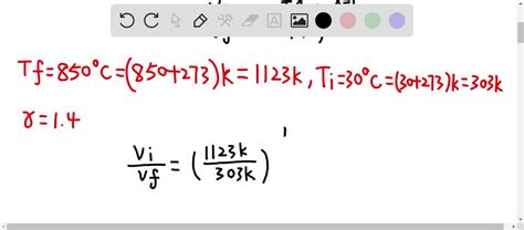 Consider The Isentropic Compression Process In An Automobile Engine