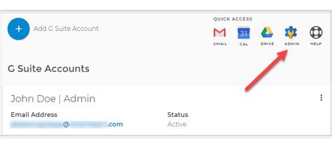 g suite how to access the admin console