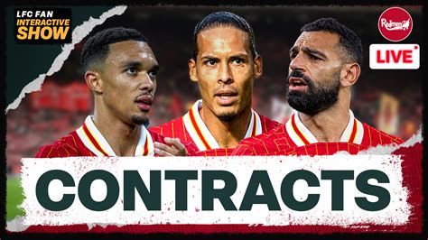 Trent Alexander Arnold Van Dijk And Mo Salahs Contract Situation
