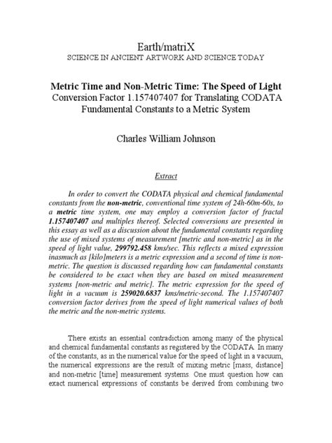 pdf metric time constants dokumen tips