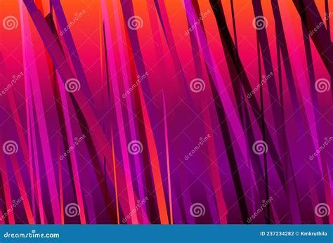 Abstract Pink And Orange Gradient Random Diagonal Lines And Stripes
