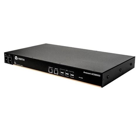 Vertiv Avocent Acs8000 Serial Console 16 Port Console Server Dual
