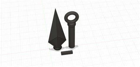 Stl File Naruto Kunai 3d Print Model Replica 🥷 Obj ・3d Printing Design