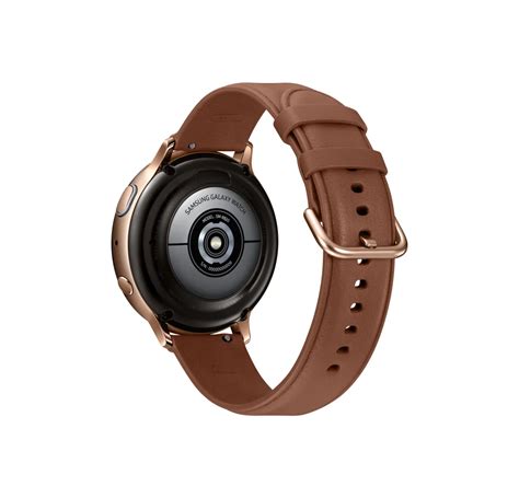 Rent Samsung Galaxy Watch Active2 44mm Stainless Steel Case Leather