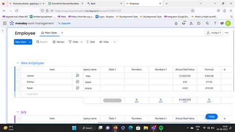 Formula Column Applying 2 Decimal Point Rule Within Formulanumber Column Platform