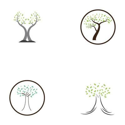 Simple Tree Logo Vector Art Icons And Graphics For Free Download