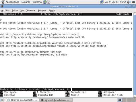 Montar Servidor Web Con Apache En Linux Debian 5 Con Mysql Y Php Proyecto A