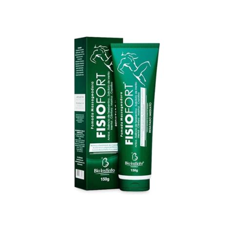 Pomada Massageadora Fisiofort Bio Instinto 150g Viver Bem Saudável
