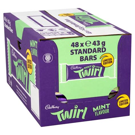 Cadbury Limited Edition Mint Flavour Twirl 43g X 48 Aha Global