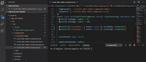 Angular8 Library Rootdir Is Expected To Contain All Source Files