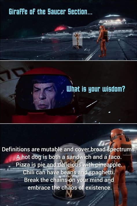 Does Every Starship Have A Saucer Section Giraffe Album On Imgur