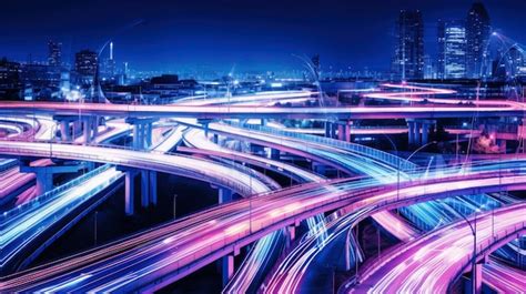 Premium Ai Image Smart Highways Advanced Technology Innovative
