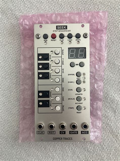 Copper Traces Seek 64 Step Sequencer Reverb