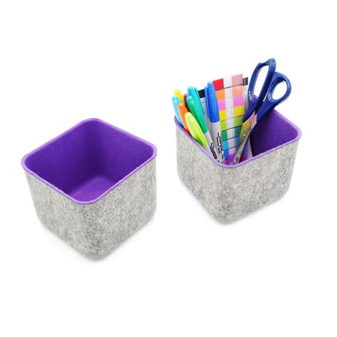 Welaxy Felt 2 Piece Storage Cubes Michaels
