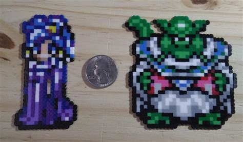 Schala And Ozzie In Mini Perler Beads Rchronotrigger