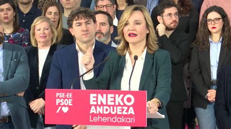 Alegría Asegura Que El Psoe Tiene Tolerancia Cero Ante Los Corruptos
